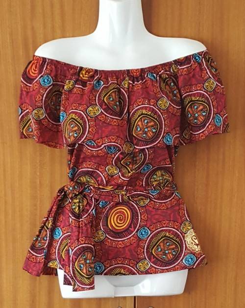 T-shirts & Tops - Colourful Off-the-shoulder Top from Ginger Mary was ...