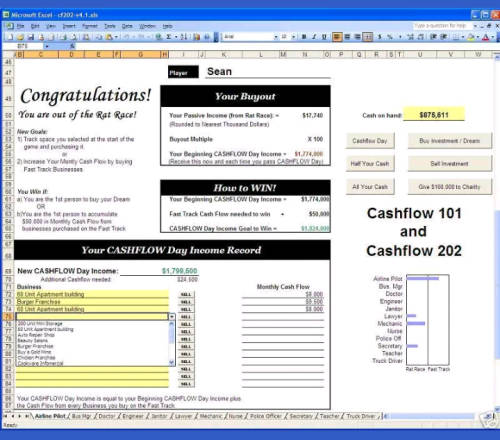 Cashflow 101 202 Excel Spreadsheets - damertampa