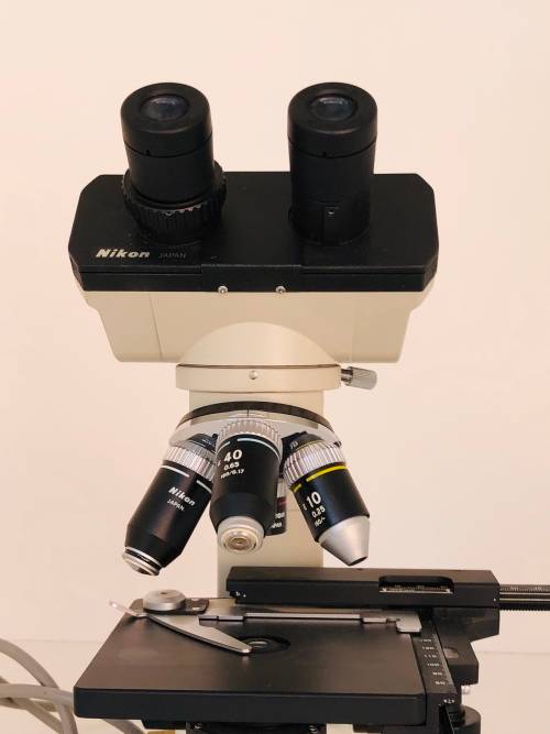 Microscopes - Nikon SE Binocular Microscope with Quadruple Turret was ...
