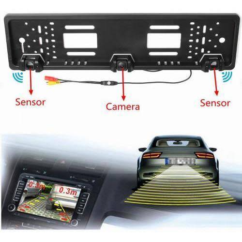 Airbags, Sensors & Accessories - European License plate parking sensor ...