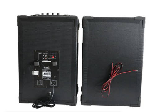 Other Speakers - ECCO-MV-9938 Active Speaker System/USB/SD/FM ...