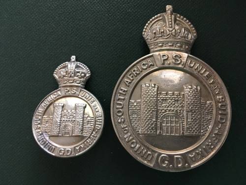 Other Badges & Insignia - Union of South Africa prison service cap ...