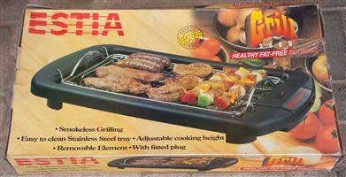 Grillers - Estia Electric Indoor Smokeless Health Grill/Braai was ...