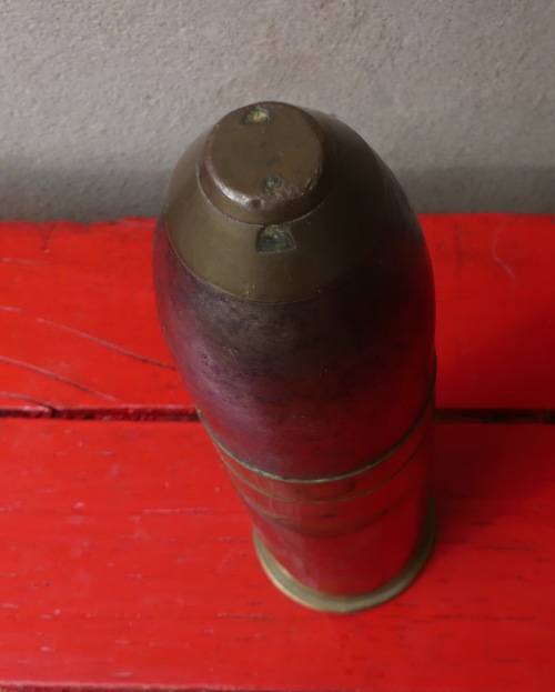 Other War Memorabilia - 1915 German WW1 Karlsruhe 37 mm shell 119A ...