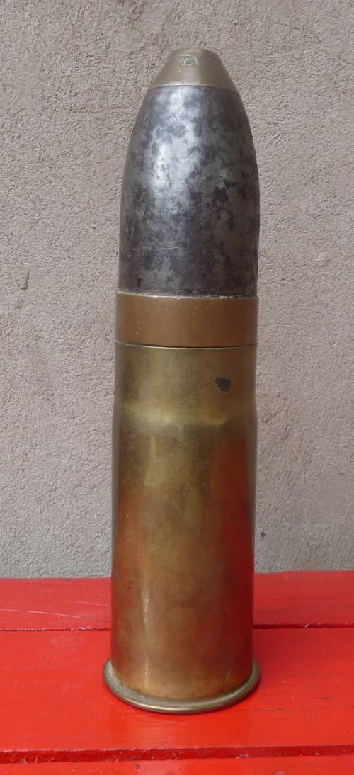 Other War Memorabilia - 1915 German WW1 Karlsruhe 37 mm shell 119A ...