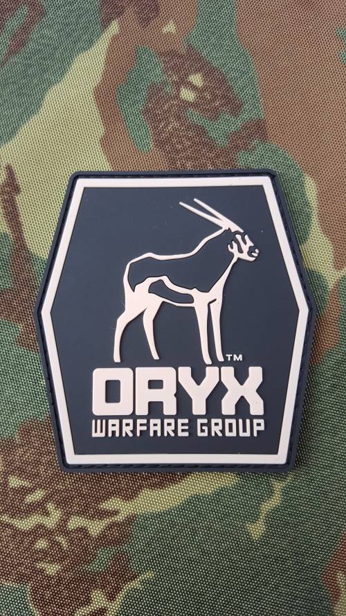 Kit - Elysium movie inspired PVC morale patch "ORYX" - PMC Kruger (South African based PMC ...