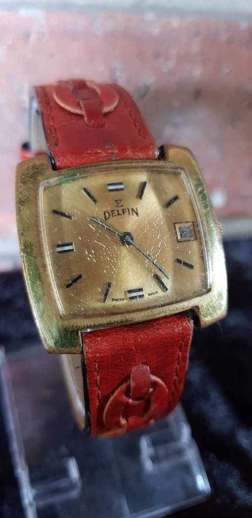 Rare & Collectable Watches - VINTAGE DELFIN MEN'S WATCH IN GOOD RUNNING ...