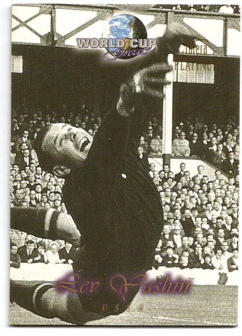 Trading Cards - LEV YASHIN - FUTERA PLATINUM WORLD CUP 1998 - "RARE ...
