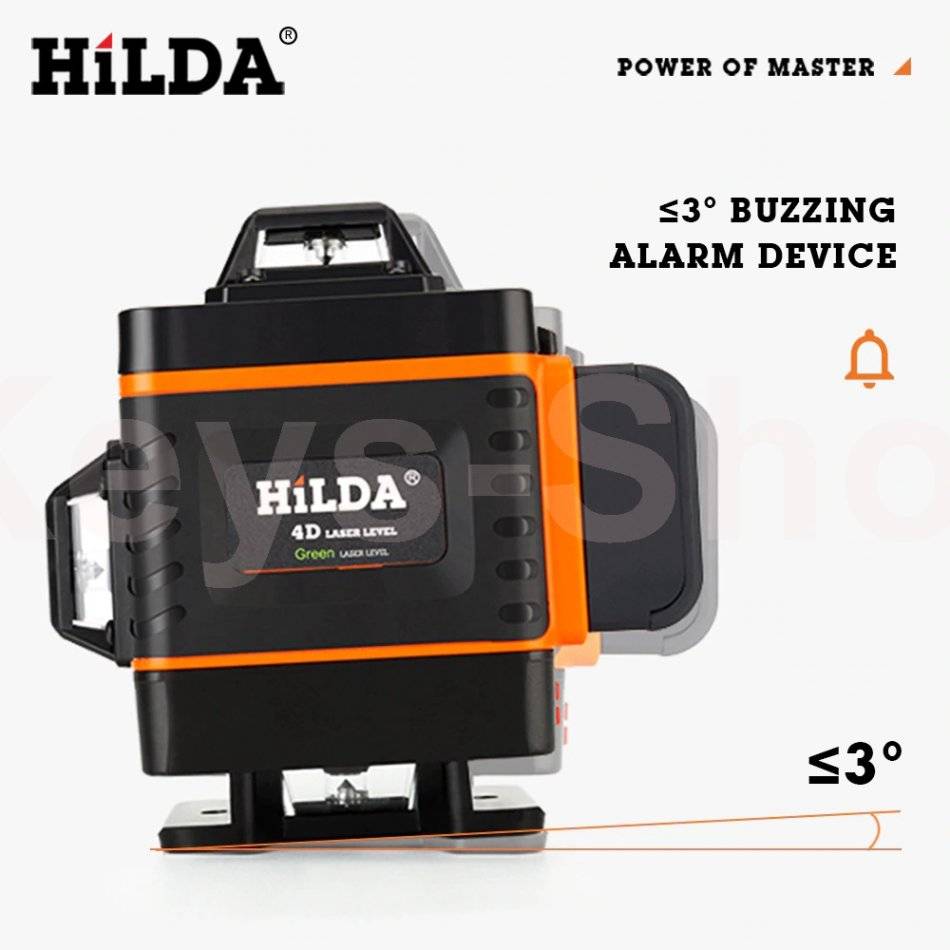 Electrical Equipment & Tools - HILDA 16 Lines 4D Laser Level cross line ...