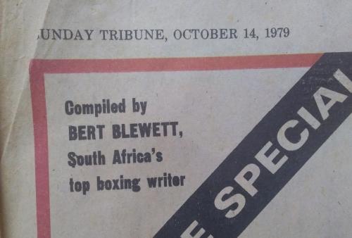 Sporting Memorabilia - Vintage-Collectable-1979-The Big Fight-Sunday ... Sporting Memorabilia - Vintage-Collectable-1979-The Big Fight-Sunday ...