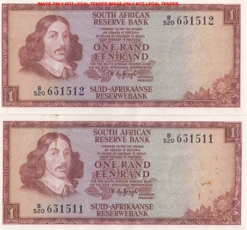 TW de Jongh - TWO TW DE JONG R1 NOTES IN SEQUENCE SET048 was listed for ...