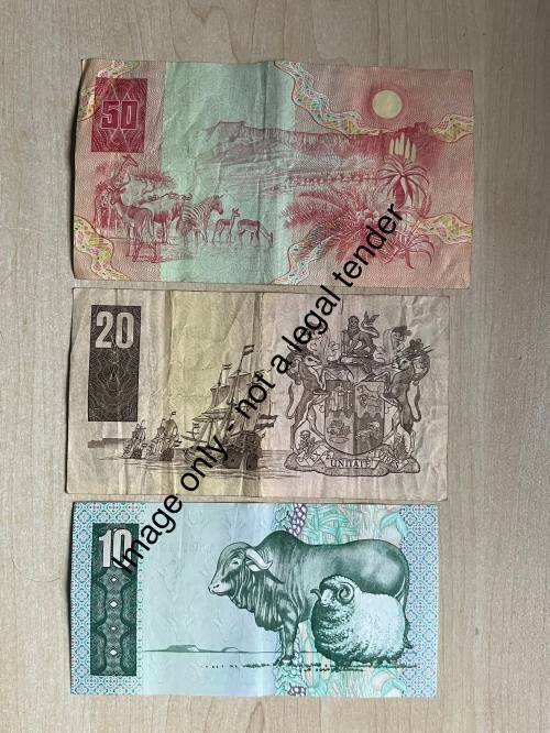 Other South African Bank Notes - Bank Notes of South Africa - R1, R2 ...