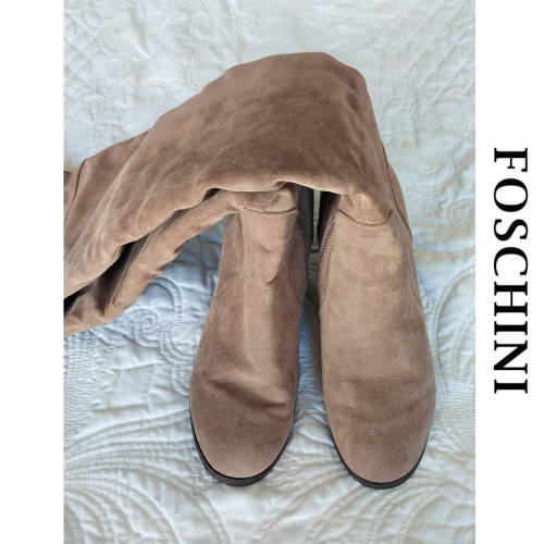 Boots - FOSCHINI OVER THE KNEE THIGH HIGH BOOTS (FAWN) was sold for 350 ...