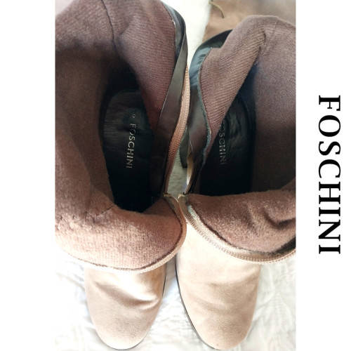 Boots - FOSCHINI OVER THE KNEE THIGH HIGH BOOTS (FAWN) was sold for 350 ...