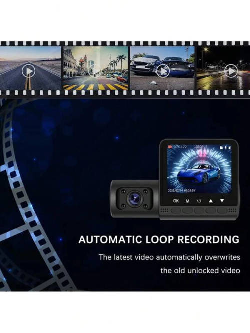 Dash Cameras - 1080P Full HD Mini Dms Recorder Car Camera Dashboard Cam ...