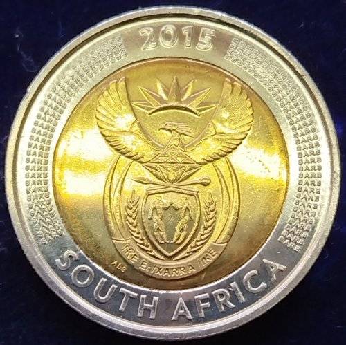 Five Rand - 2015 RSA R5 COINAGE OF GRIQUA TOWN BICENTENNIAL COIN was ...