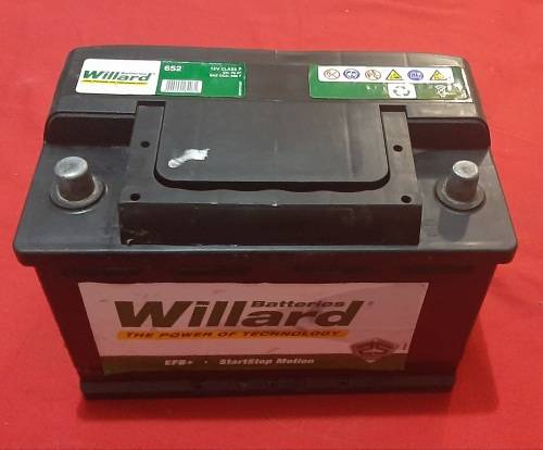 Rechargeable Batteries - Willard 652 70Ah 12V 590A class A (used as demo/display only) was sold ...