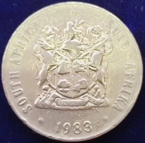 Fifty Cent - 1983 50 Cent Coin RSA SUN11822* was sold for R6.00 on 28 ...