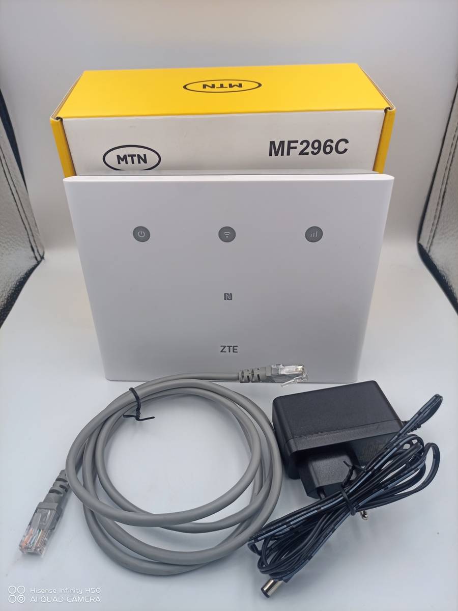 Wireless Routers - ZTE MF296C 4G LTE CAT6 Wireless Router White (MTN ...