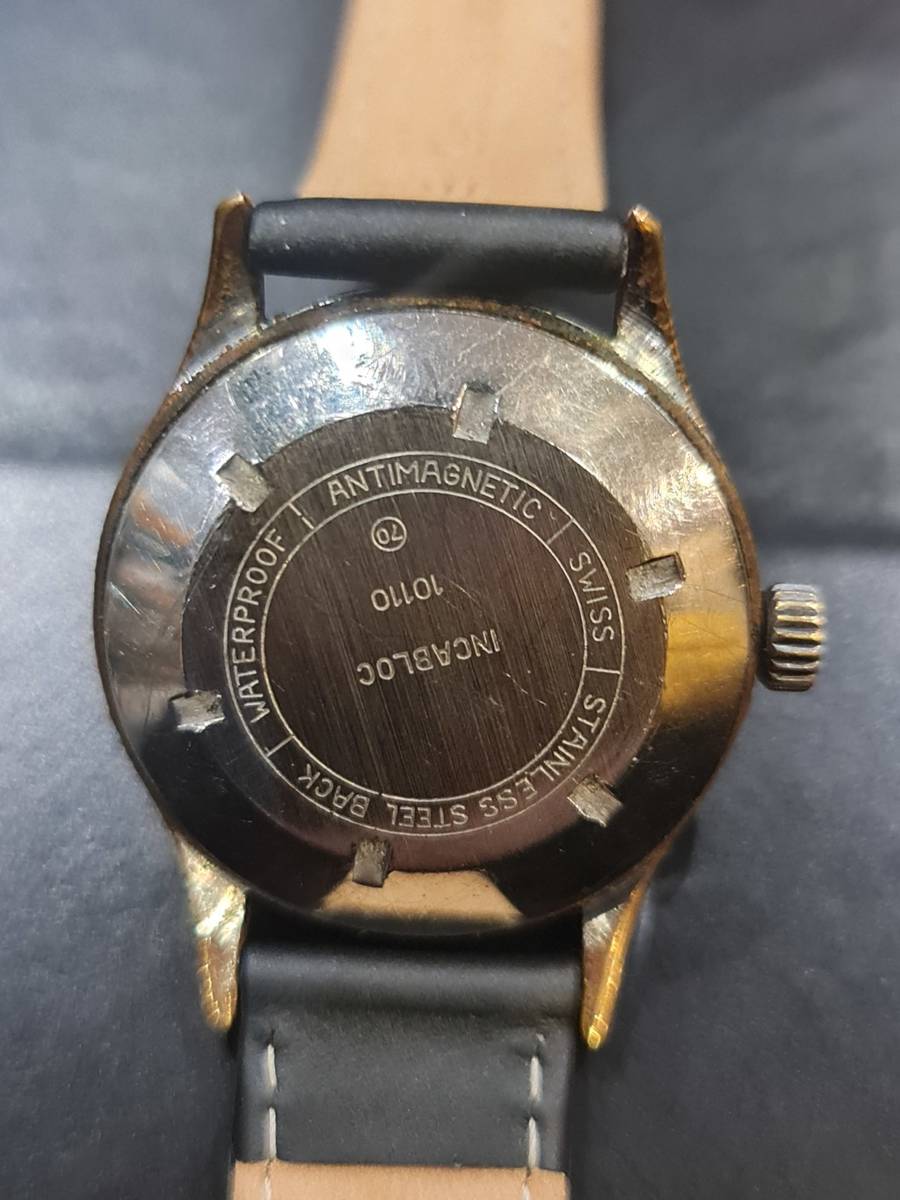 Rare & Collectable Watches - Union Special 17 Jewels Super Deluxe Incabloc Antimagnetic 1960`s ...
