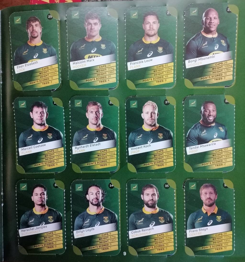 Sporting Memorabilia - Pick n Pay Super Cards, complete with all 72 ...