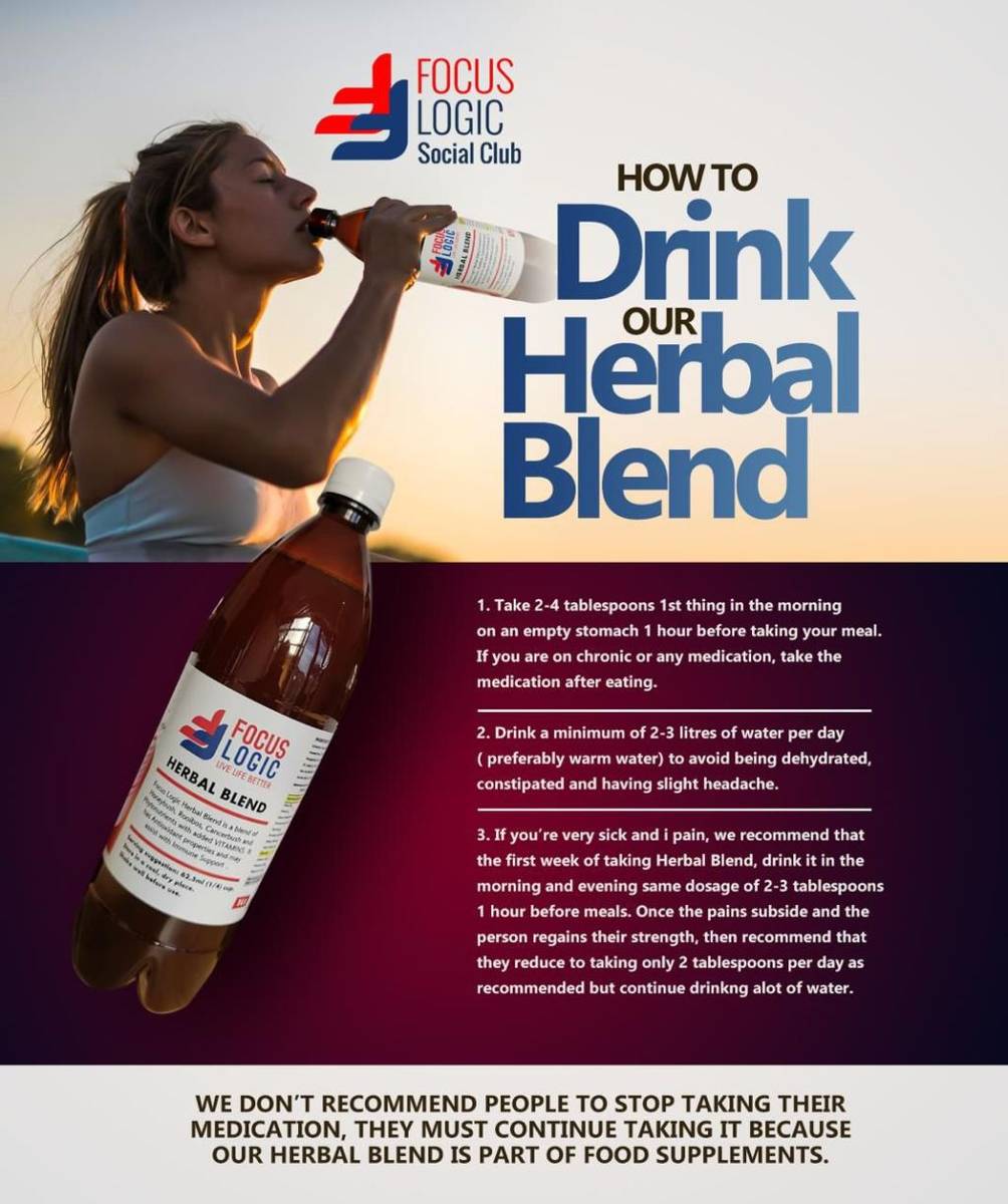 Herbal Remedies & Resins - Focus Logic Herbal Blend & Health Tonic ...